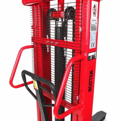 Weldon manuele stapelaar 250 cm - Magazijnstellingen.nl