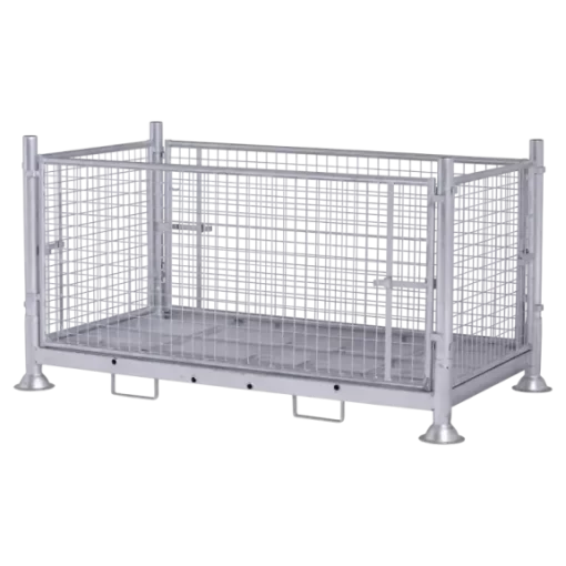 Gaaswand kooi stapelrek - 80 cm - 185x100.5, nieuw - magazijnstellingen